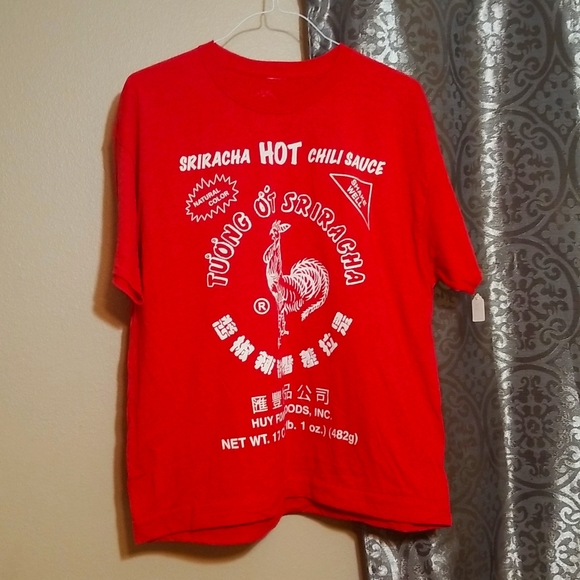Tuong of Sriracha | Shirts | Xl Tuong Of Sriracha Grsphictshirt Red Pre ...